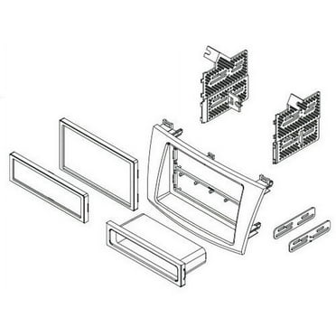 American International FMK550 Single-DIN Or ISO With Pocket ...
