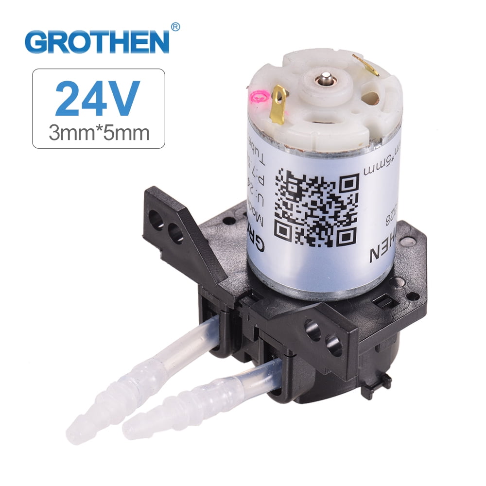 GROTHEN DC 24V Dosing Pump Peristaltic Pump Mini Water Liquid Pump ...