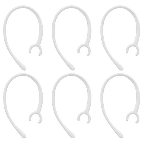 6 Pack Replacement 6MM Ear Hooks for Wireless Bluetooth Headset Earhook ...