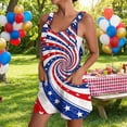 250 Anniversary USA Flag Overalls for Women Fashion Patriotic Print ...