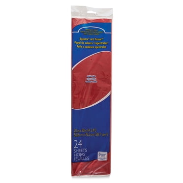 Spectra® Bleeding Art Tissue™ Paper, 20" x 30", 20 Assorted Colors, 100 ...