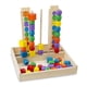 Melissa & Doug Bead Sequencing Set With 46 Wooden Beads and 5 Double ...