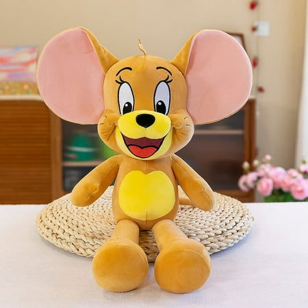 35/65cm Tom And Jerry Plush Toys Cartoon Movie Cat Tuffy Nibbles Mouse ...