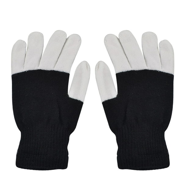Amdohai LED Gloves LED Luminous Gloves Fluorescent Mitts Hand Protector ...