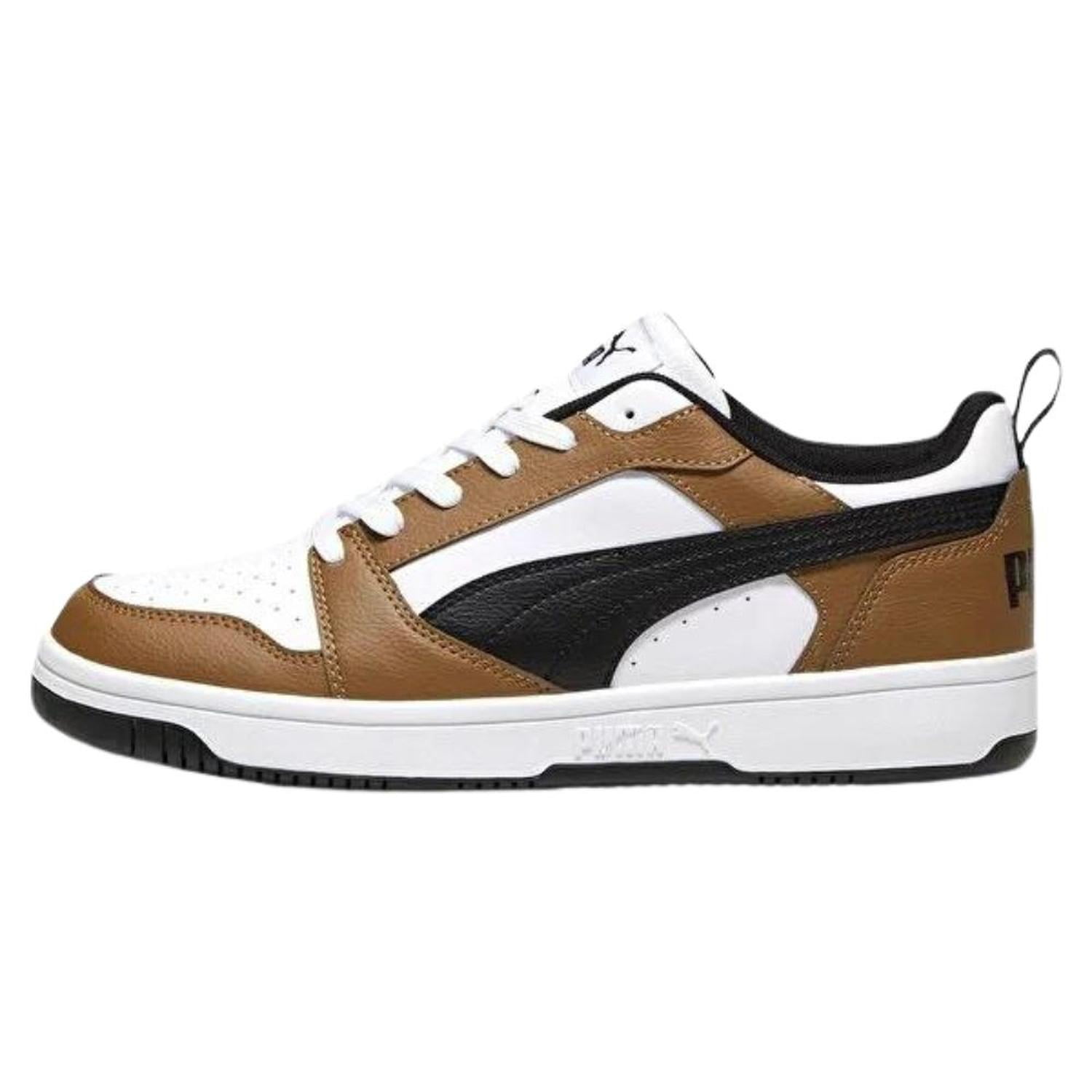 Tenis Puma Rebound V6 Brown Hombre cafe 28 | Bodega Aurrera en línea