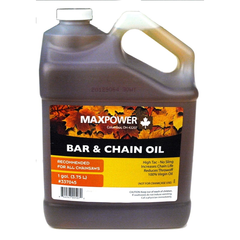 MaxPower 337045 Bar & Chain Oil - 1 Gallon - Walmart.com