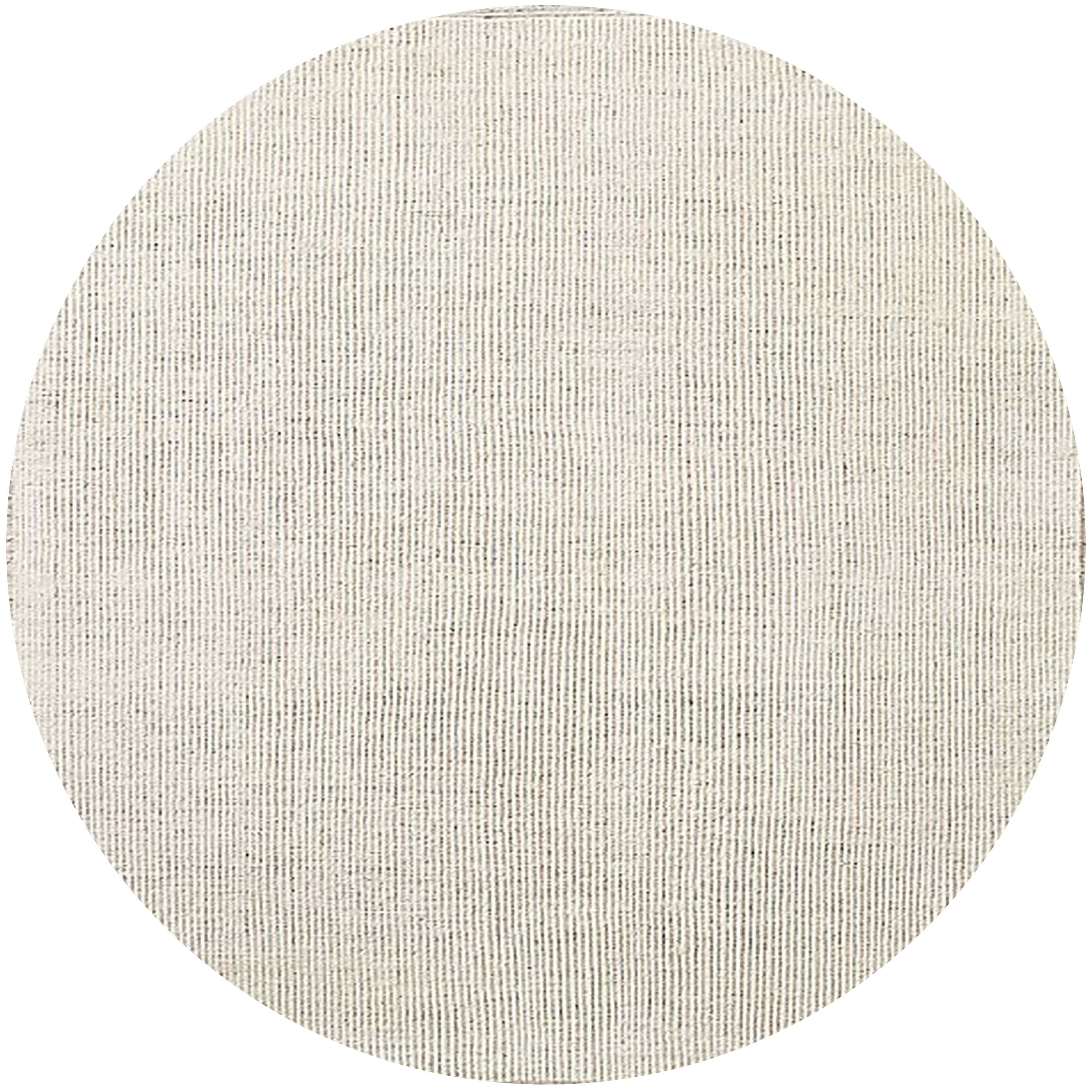 Ahgly Company Indoor Round Mid-Century Modern Tan Brown Solid Area Rugs ...