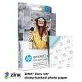 "HP Sprocket Professional Zink Sticky-Back Photo Paper, 2x3"", 50 ...