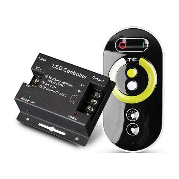 QualitChoice LED Strip Light Wireless Remote Control Adjustable ...