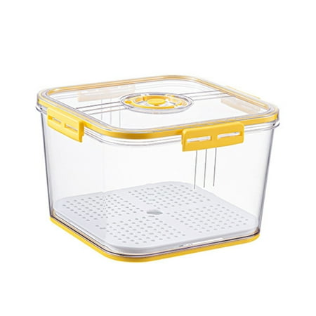 Trayknick Food Storage Container Square Shape Moist-proof Sealed Design ...