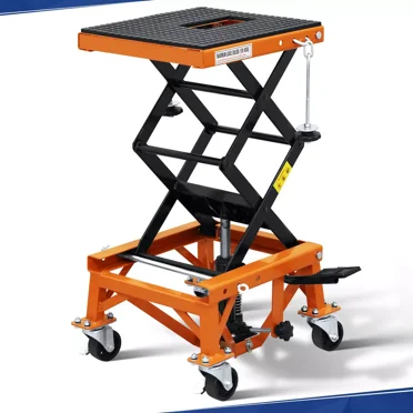SPECSTAR 1500 lbs Motorcycle ATV Lift Jack, Steel ATV Lifts Stand Hoist ...