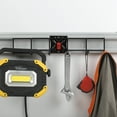 Hyper Tough Multi-Hook Rack Organizer, Wall Mount, Snap Rail System ...
