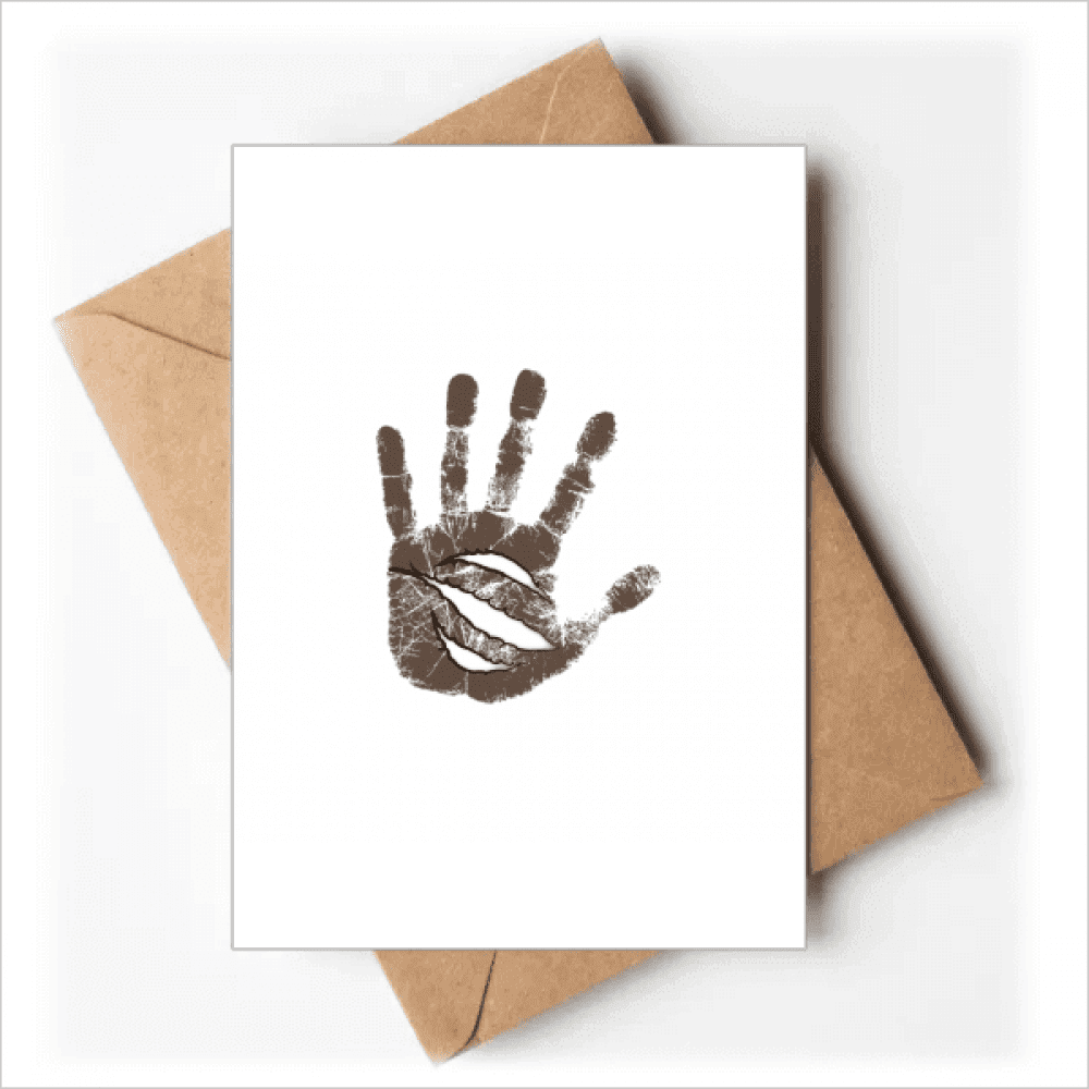 Laceration Marks Handprint Wound Greeting Cards You are Invited ...