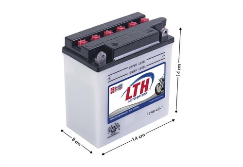 Moto Batería LTH Cuatrimoto Italika Atv 150 2006 150cc LTH 12N9-4B-1 ...