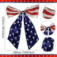 8.2Ft Giant Patriotic Bow Decor USA 250th Anniversary 4th of July ...