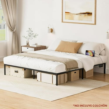 Base de Cama Metálica HOKINS Armable matrimonial | Walmart en línea