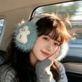 Aellinatey Lovely Plush Ear Protectors Snowman Design Winter Sport ...
