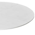 Heyizhuo 47.24" Modern Round Dining Table, Four Patchwork Tabletops ...