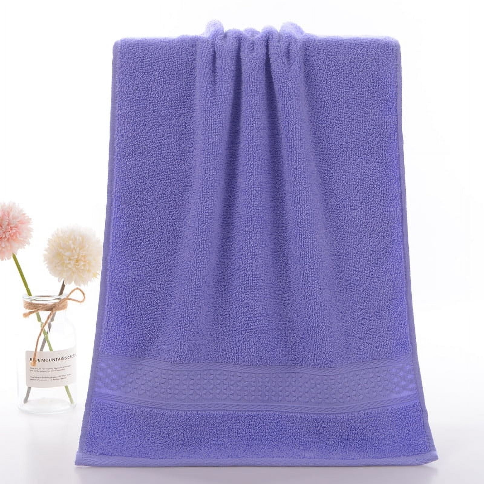 Click here for Nvzi 2pcs Cotton Hand Towels Solid Super Soft High... prices