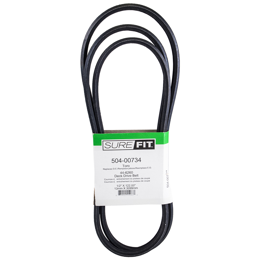 1 2 X 122 Deck Drive Belt Toro Groundsmaster 200 Series 52 60 72