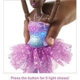 Magical Shimmer Barbie Dreamtopia Twinkle Lights Ballerina, Brunette ...