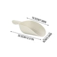 Thickened Plastic Garden Digging Shovel - Lightweight Multipurpose ...