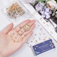 1Box 80Pcs 2 Color Rectangle Shape 304 Stainless Steel Stud Earring ...