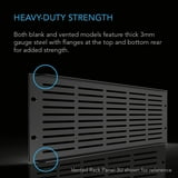 AC Infinity Rack Panel Accessory Vented 3U Space for 19" Rackmount ...
