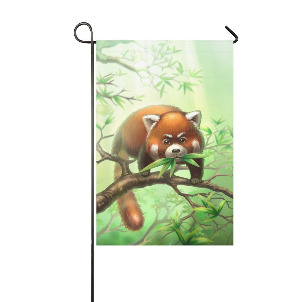 MKHERT Red Panda Garden Flag Banner Decorative Flag for Wedding Party ...