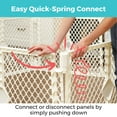 Toddleroo Superyard Ultimate 8-Panel Portable Baby Play Yard, Indoor ...