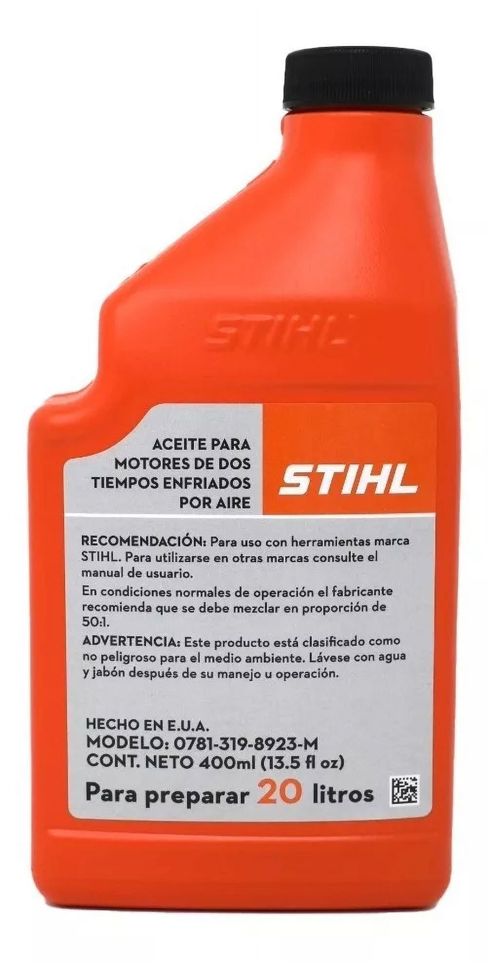 Stihl Aceite para Motor de 2 Tiempos 400 ml | Walmart en línea