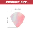 5 Pack Colorful Smooth Strumming Resin Guitar Picks Flexible Resin ...