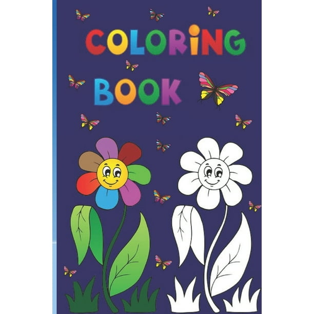 coloring book: it's your coloring-book Animals for kids 3-8 Blank paper ...