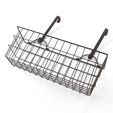 Set of 2 Stackable Metal Storage Baskets - Walmart.com