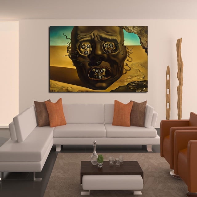 The Face Of War Salvador Dali
