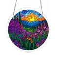 Sunflower Bee Acrylic Suncatcher Puzzle, Nature-Inspired Design ...