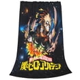 Katsuki Bakugo Fleece Blanket Throw Soft Cozy Plush Blanket For Couch ...