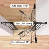 BalanceFrom Easy Walk-Thru Safety Gate for Doorways and Stairways with ...
