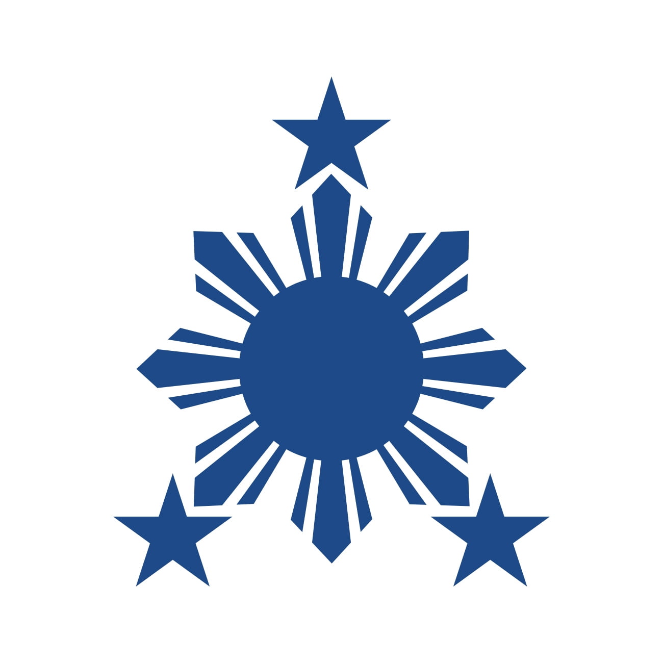 Philippines Sun Sticker Decal Die Cut - Self Adhesive Vinyl ...