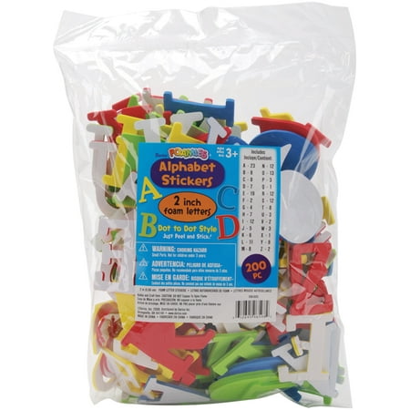Foam Stickers 200/Pkg-Letters 2" - Walmart.ca
