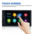 Double 2 Din Car Stereo Radio MP5, 7 Inch HD Touch Screen Bluetooth ...