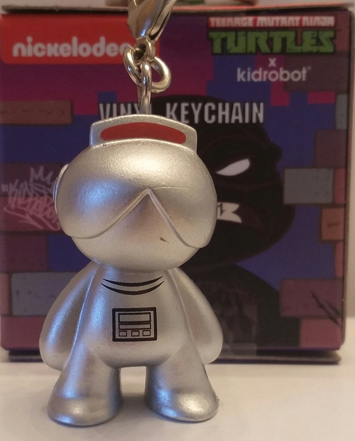 Shell Shock! TMNT Keychain - Mouser Droid (3/24) - Walmart.com