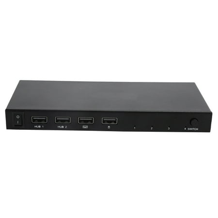 KVM Switch, Screen Switcher USB Hub For Scanner For Mouse Keyboard ...