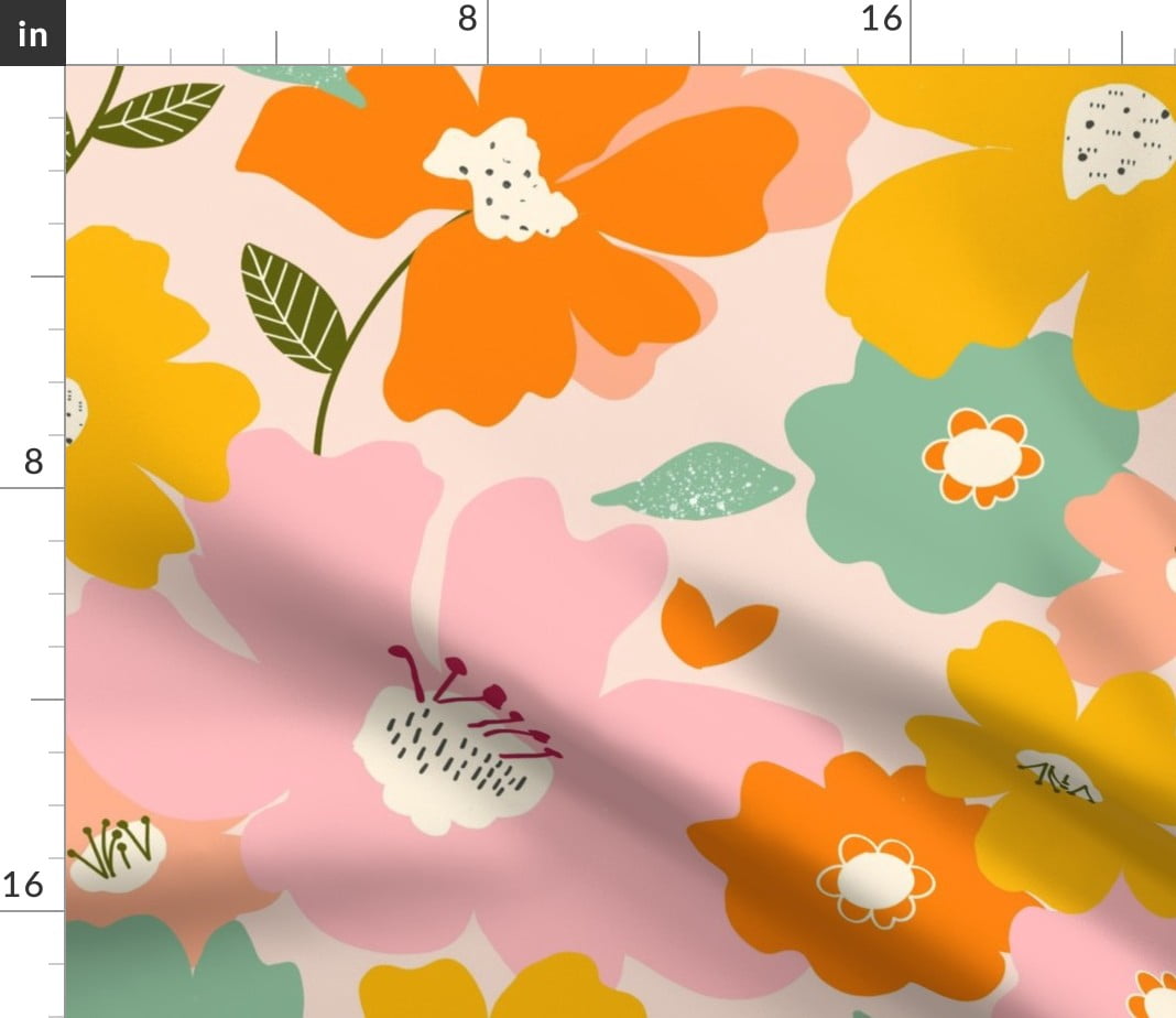 Bright Vintage Floral Pattern