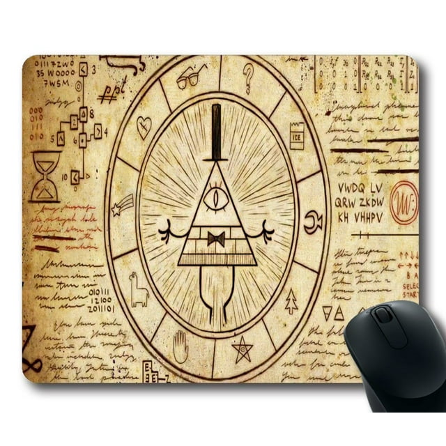 POPCreation Gravity Falls Bill Cipher Mouse pads Gaming Mouse Pad 9 ...