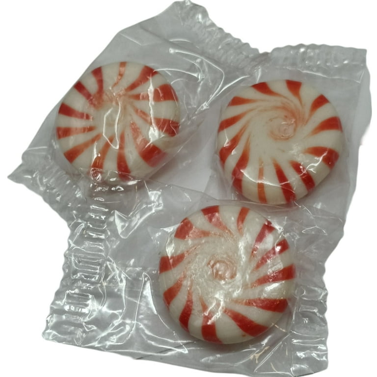 Peppermint Candy In Wrapper