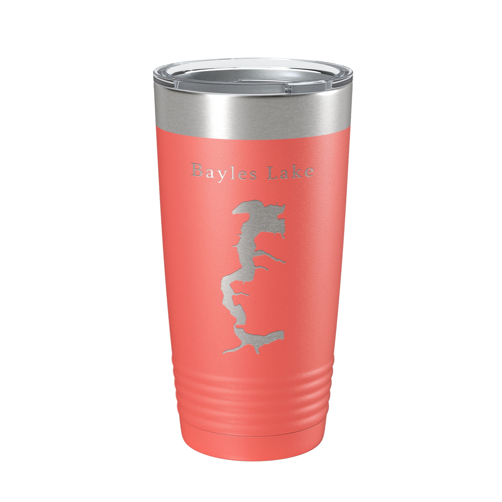 Bayles Lake Map Tumbler Travel Mug Insulated Laser Engraved Coffee Cup ...