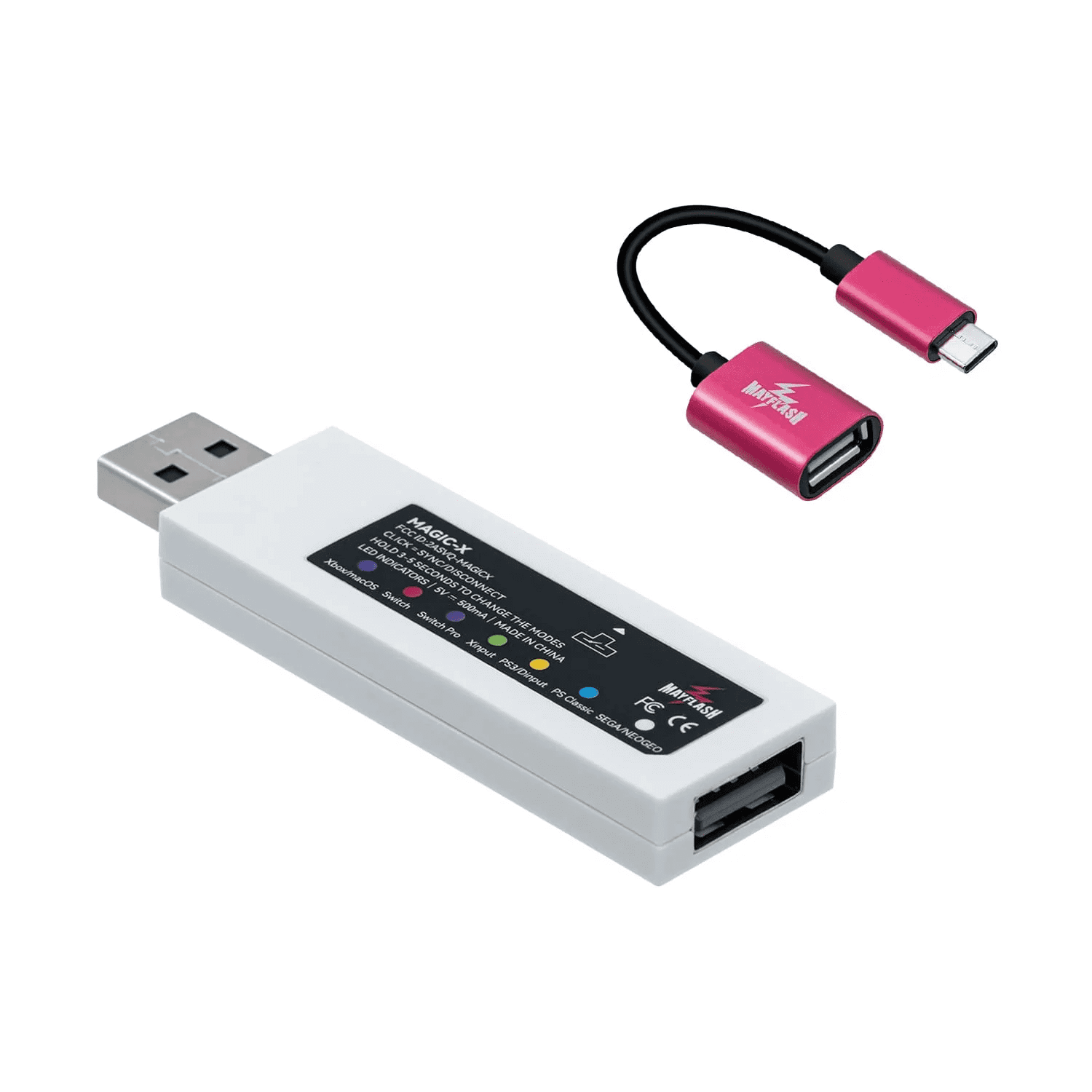 Mayflash MAGIC-X Wireless Bluetooth Controller Adapter - Walmart.com