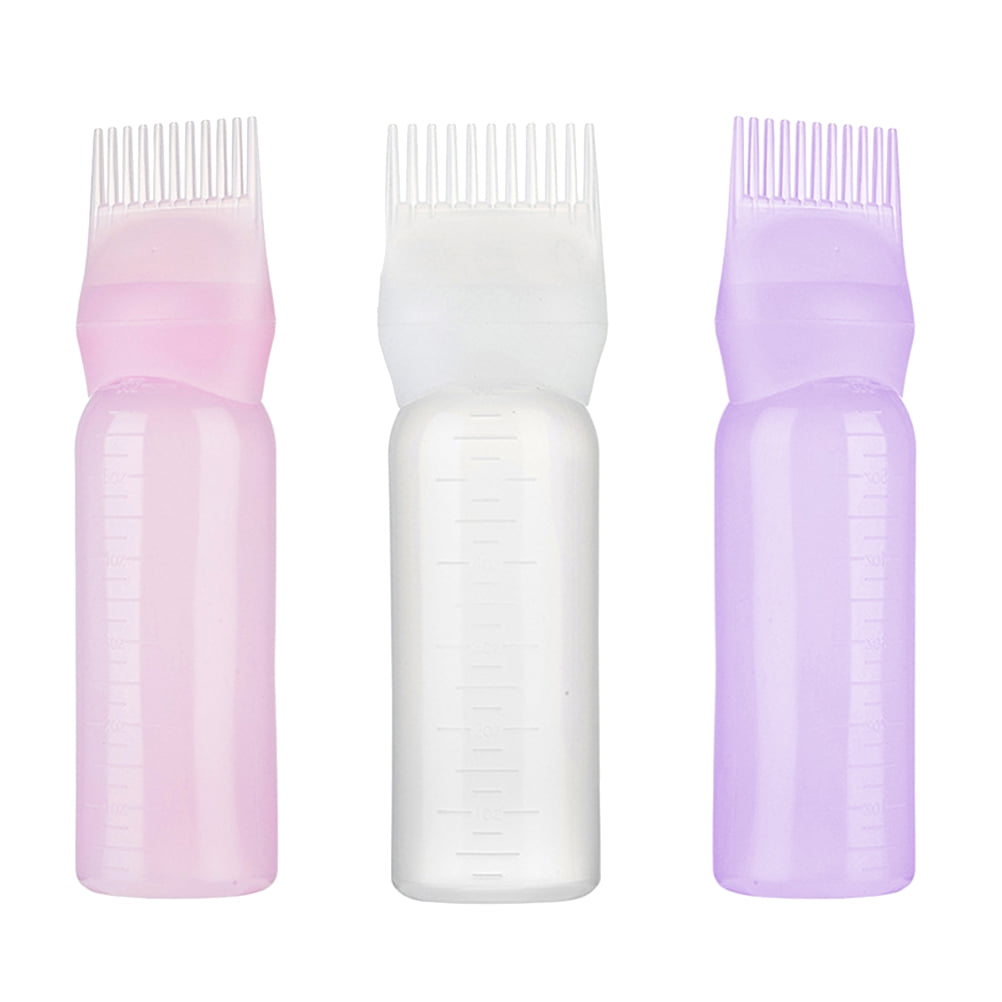 Bottle Applicator Hair Comb Dye Scalp Root Color Coloring Dispensing