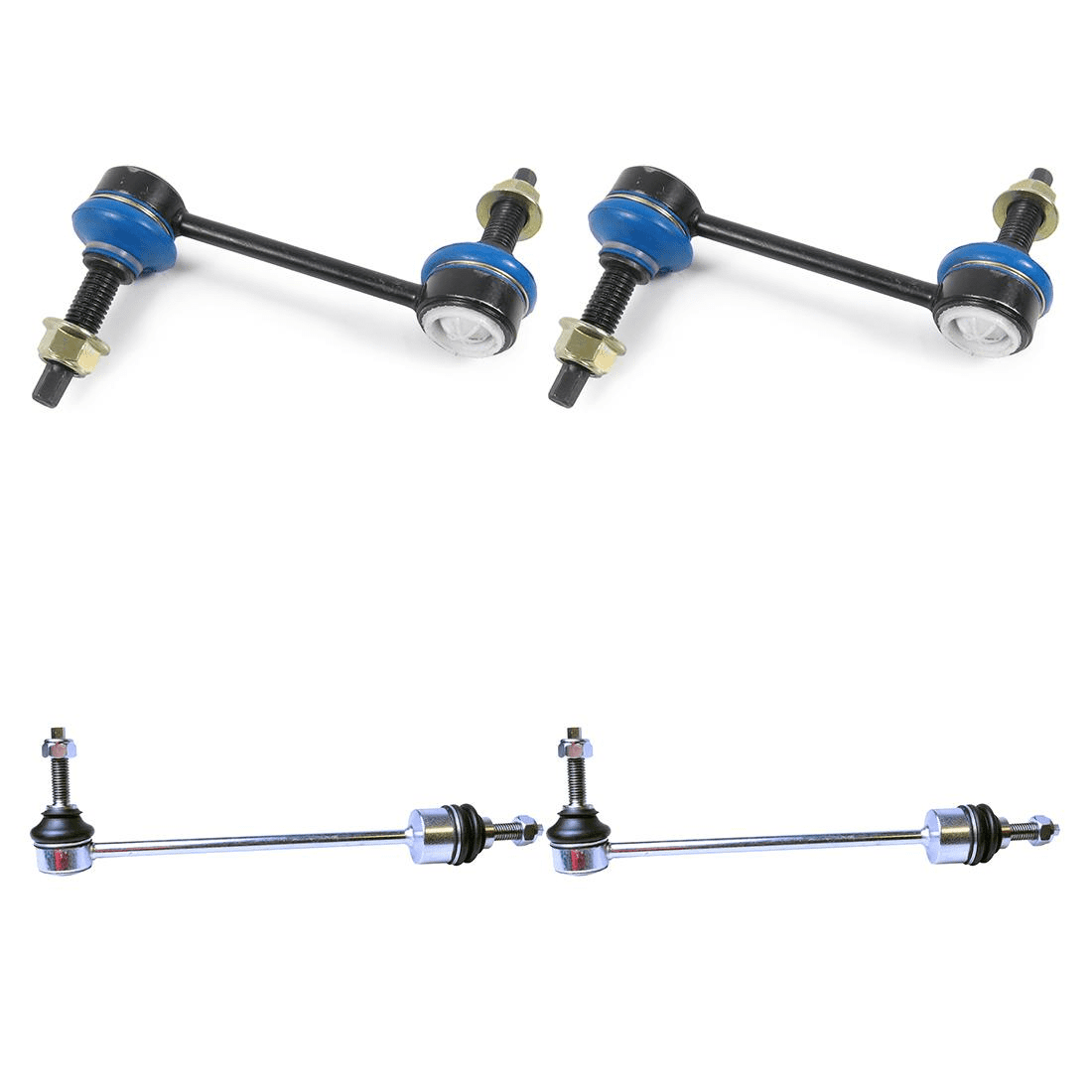 For 2005-2009 Land Rover LR3 Front Rear Sway Bar Link Kit 4x Mevotech ...